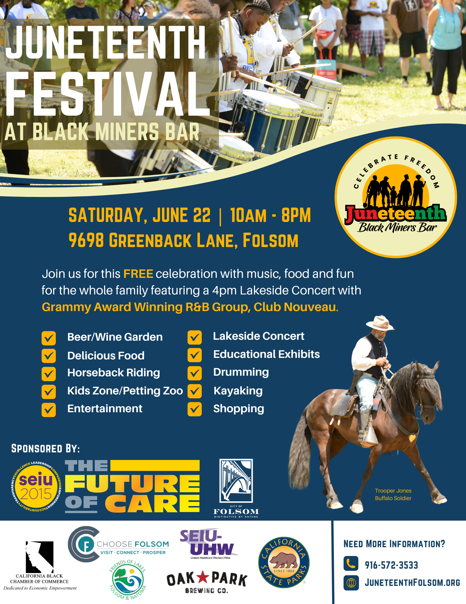 Juneteenth Folsom @ Black Miners Bar